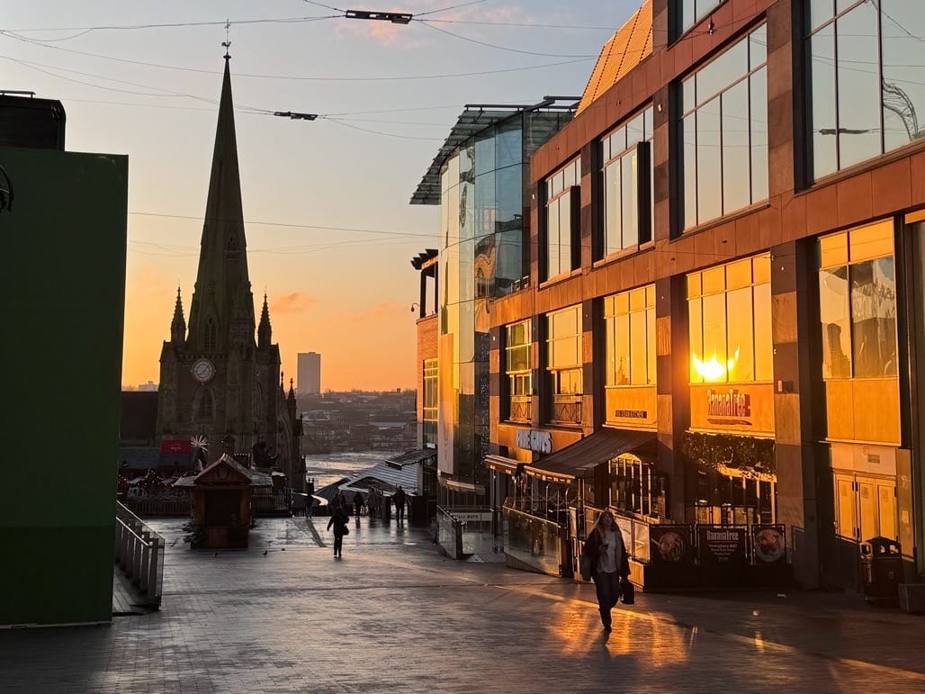 Golden Light During A Birmingham Sunrise - Damien Walmsley | Photography